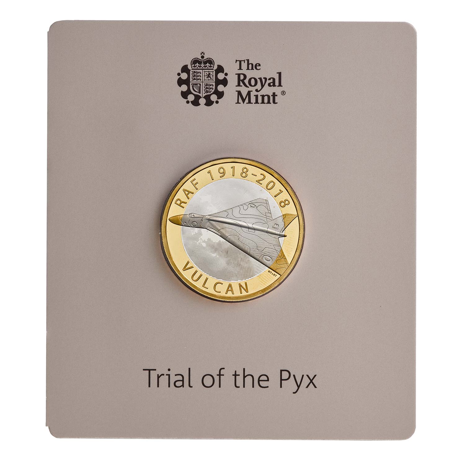 Trial of the Pyx RAF Centenary Vulcan Silver Proof Coin | Royal Mint